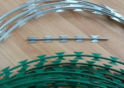 China Vinstar Galvanized Military Razor Fencing Wire Concertina Razor Barbed Tape for sale