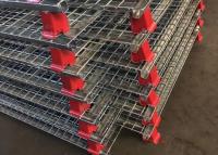 China Heavy Duty 4.0-6.0mm Steel Wire Mesh Storage Containers foldable High Capacity for sale