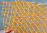 China Yellow Blue White 50m Concrete Fiberglass Mesh 80 Gram  Fibre Wire Mesh for sale