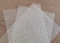 China Yellow Blue White 50m Concrete Fiberglass Mesh 80 Gram  Fibre Wire Mesh for sale