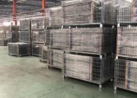 China 1200X1000X890MM Foldable Q195 Wire Mesh Storage Containers For Warehouse for sale