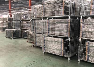China 1200X1000X890MM Foldable Q195 Wire Mesh Storage Containers For Warehouse for sale