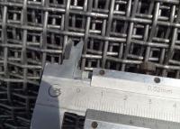 China Diameter 4.0mm woven  Stainless Steel Crimped Wire Mesh 1.22m Width for sale
