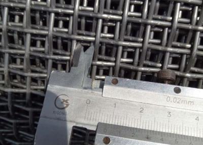 China Diameter 4.0mm woven  Stainless Steel Crimped Wire Mesh 1.22m Width for sale