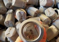 China SS316L 300 Mesh Filter Wire Mesh Caps For Air And Water Filteration for sale