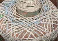 China 20x20mm 2.4mm Hot Dipped Galvanized Hexagonal Wire Mesh For Tree Root Protection for sale