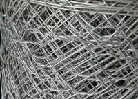 China 6x8cm 2.8mm Galvanized Gabion Hexagonal Wire Mesh For Corn And Garden for sale
