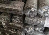 China dia 0.8mm Galvanized Hexagonal Wire Netting 6mm Opening chicken fencing net for sale