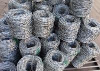 China Highway Protection 2.2mm Concertina Barbed Fencing Wire BWG 12x12 12x14 for sale