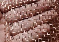 China Industrial 30 Mesh 0.6m Width Brass Wire Mesh Screen Copper Wire Netting for sale