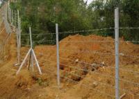 China 2.5-3.0mm Pvc Coated Barbed Wire Fence For Forest Farm Protection for sale