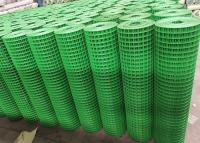 China Dia 1.71mm 1.22m Green Pvc Coated Steel Welded Wire Rolled Garden Fencing for sale