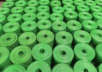 China 25x25mm 10m length PVC Coated Welded Steel Wire Mesh Green Garden Mesh Fencing for sale