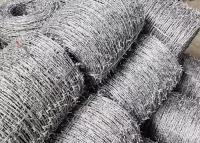 China 3.0mm Hot Dipped Galvanzied Barbed Fencing Wire Mesh Corrosion Resistance for sale