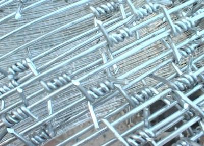 China Reverse And Normal Twist Barbed Fencing Wire For Construction Wall Protection for sale