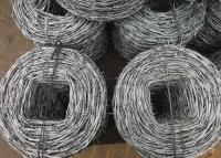 China Reverse And Normal Twist Barbed Fencing Wire For Construction Wall Protection for sale