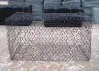 China 3.7mm Zinc Aluminum Alloy Heavy Hexagonal Wire Netting Gabion Mesh 100x150mm Opening for sale