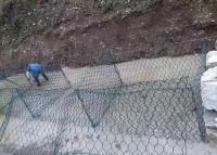 China 8x10cm 3.2mm Steel Hexagonal Wire Netting Gabion Box Slope Protection Wire Mesh for sale