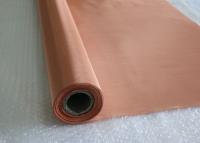 China 300mesh Fine Copper Mesh Fabric Pure Copper Screen Wire 1.5m Width for sale
