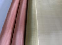 China Weave 200 Mesh Copper Screen Copper Metal Mesh Wear Resistant for sale