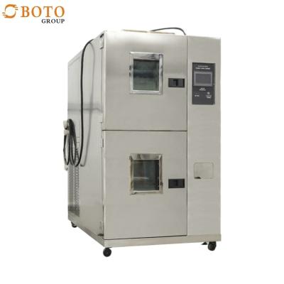 China Two Box-Type Hot And Cold Impact Chamber GB/T2423.1.2-2001 Lab B-TCT-403 for sale
