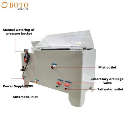 China Cyclic Corrosion Test Chamber B117 ISO 9227 Salt Spray Test Chamber 0.2Mpa~0.4Mpa for sale