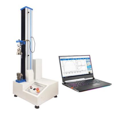 China Force measurement accuracy better than ±0.5 percent Universal Tensile Testing Machine with 1200mm stroke and high resolution for sale