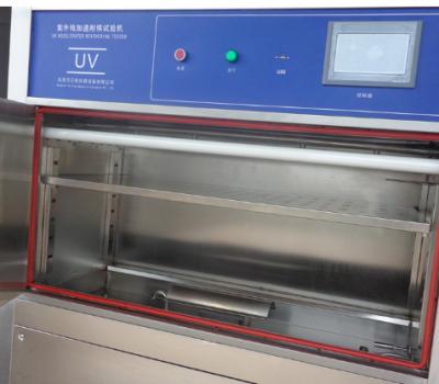 China Portable UV Accelerated Weathering Test Chamber, 290nm~400nm UV-A340, UV-B313 or UV-C351 for sale