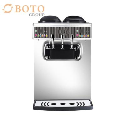 China 2 Cylinders Soft Ice Cream Machine For Milky Shop for sale