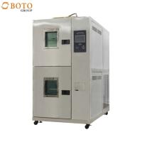 China White SUS 304 Two Box Type Hot And Cold Impact Environmental Test Chamber for sale