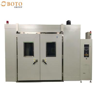 China High Accraucy Battery Pack Module Walk In Environmental Test Chamber Temperature Humidity for sale