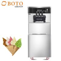 China Big Capacity Touch Screen Stainless Steel Soft Ice Cream Machine BT-F648 for sale