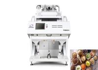 China Intelligent LED Lights Alarm Grain Color Sorter Self Cleaning for sale