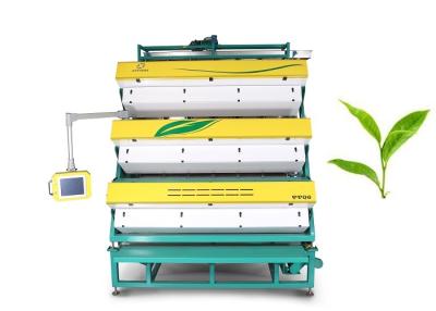 China One Button Analysis Tea Color Sorting Machine Low Damage Rate for sale