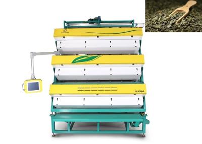 China Ultra Low Air Consumption Tea Color Sorting Machine Low Damage Rate for sale