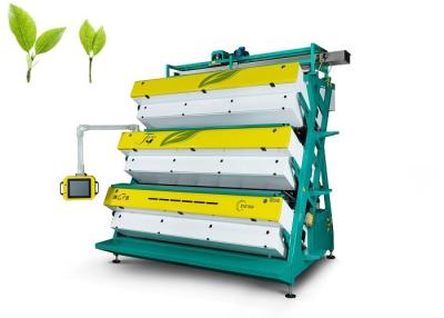 China 99.99% Accuracy 380V / 50HZ Tea Color Sorter With Bionic Hawkeye Color Recognition Technology for sale
