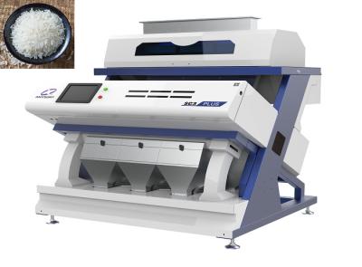 China 1170kg Ultra Low Air Consumption Rice Color Sorter Touch Screen Operation System for sale