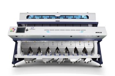 China Metallic AI Control 28t/H Multi-function SC512 Rice Color Sorting Machine in White for sale