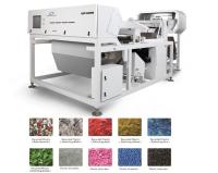 China Automatic Colour Sorting Machine For Separating Recycle PP PET PVC Plastic for sale