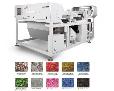 China Automatic Colour Sorting Machine For Separating Recycle PP PET PVC Plastic for sale
