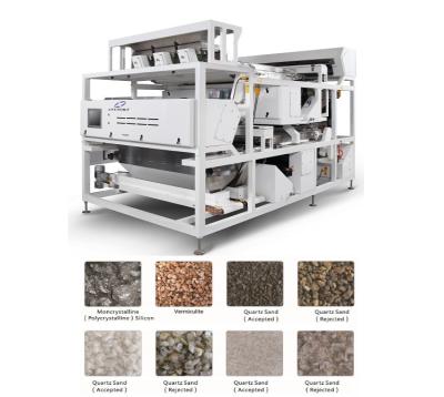 China Hight Precision Optical Ore Color Sorter , Quartz Stone Sorting Machine for sale