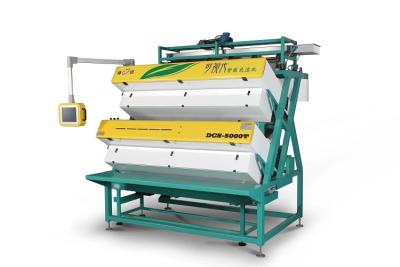 China Dehydrated Vegetable Color Sorter , Red Dried Chili Sorting Machine for sale