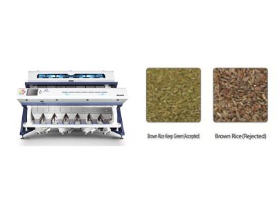 China Industrial 7 Chutes Black Rice Sorting Machine With Cloud Technology for sale