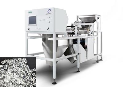 China Silver Color VNIR Intelligent Ejector Belt Optical Color Sorter for sale