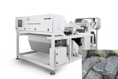 China CE  ARM FPGA Processor Stone Color Sorter Automatic Dust Collection for sale