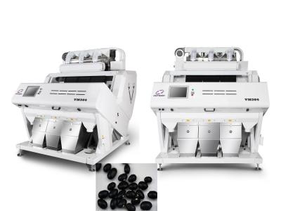 China Infrared Camera 3 Chutes  Ccd  Beans Processing Colour Sorting Machine for sale