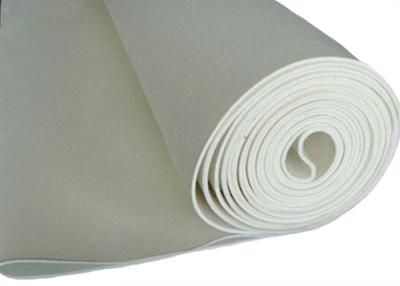 China Off - White Seamless Heat Resistant Felt For Heat Transfer Printing Machine for sale