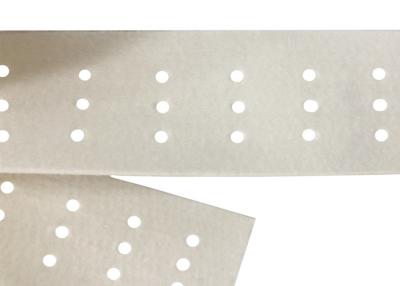 China White Color 100% Polyester Folding Machine Belts For Laundry Industry for sale