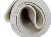 China Light Yellow Color Seamless Nomex Felt For Heat Transfer Printing Machine for sale