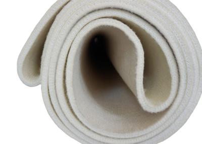 China Light Yellow Color Seamless Nomex Felt For Heat Transfer Printing Machine for sale